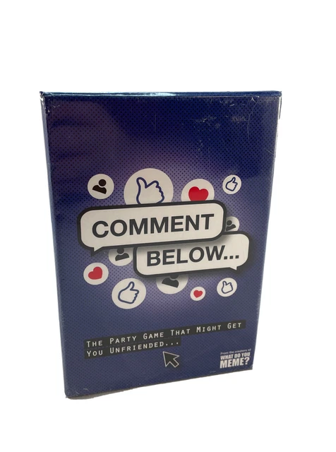 COMMENT BELOW - Party Game by What Do You Meme? Factory Sealed New EUR ...