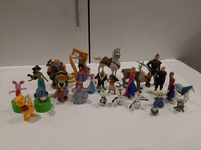 DISNEY FILM CHARACTER TOY Figures Large Bundle Job Lot - Princess ...