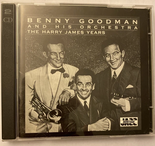 BENNY GOODMAN AND His Orchestra, The Harry James Years, 2 CD Set Jazz ...
