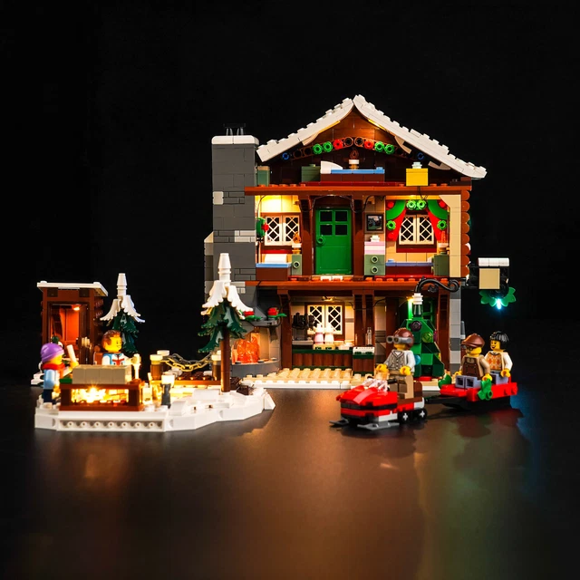 BRICKBLING LED LIGHT Kit for LEGO Icons Alpine Lodge 10325 (Remote ...