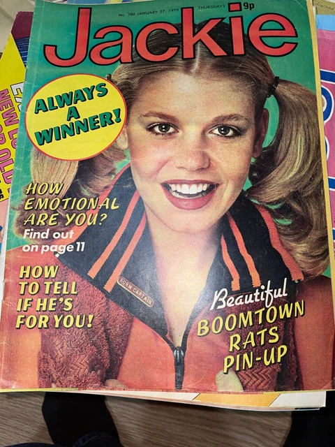 JACKIE VINTAGE/RETRO TEEN Girls Magazine Issue 786 27Th June 1979 (Vg ...