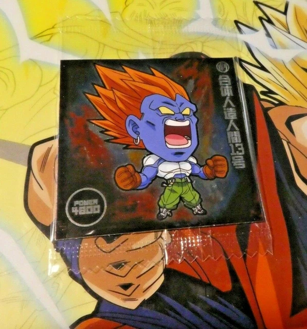 DRAGON BALL Z Dbz Dbs Movie Sticker Prism Carddass Seal Wafer W15-12 Br ...