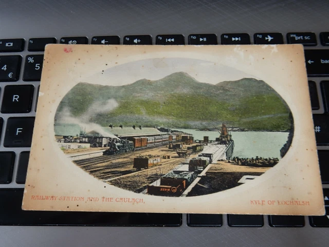 POSTCARD P9B31 Railway Station Kyle Of Lochalsh £59.98 - PicClick UK
