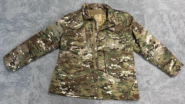 MILITARY STYLE M65 Field Jacket with Liner - Multitarn Camo - Size XL £ ...