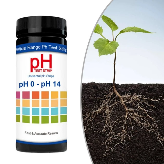 TESTEUR LITMUS STRIPS Litmus Strips Testeur Sol Test Kit Ajustement ...