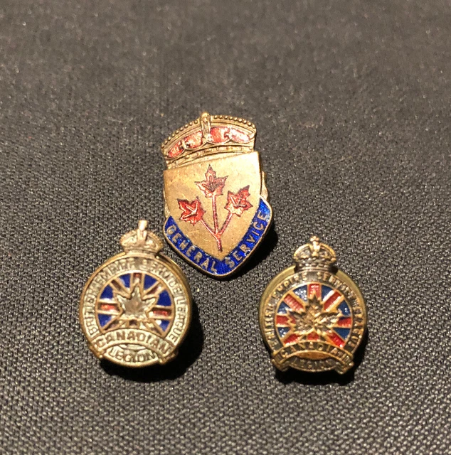 WW2 CANADIAN LEGION + General Service Pins Original $29.95 - PicClick CA