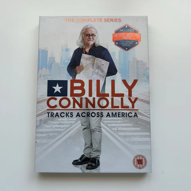 BILLY CONNOLLY TRACKS Across America Complete Series DVD Region 2 & 4 ...