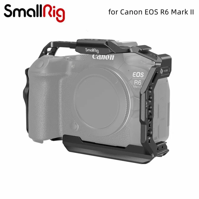 SMALLRIG CAGE FOR Canon EOS R6 Mark II with ARRI 3/8"-16 locating hole ...
