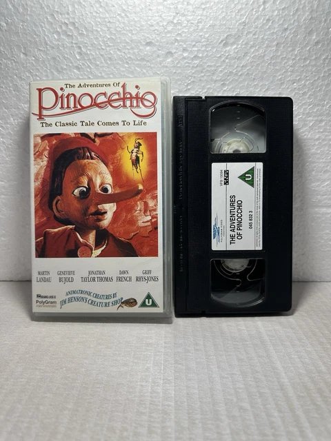 THE ADVENTURES OF Pinocchio 1996 VHS £7.29 - PicClick UK