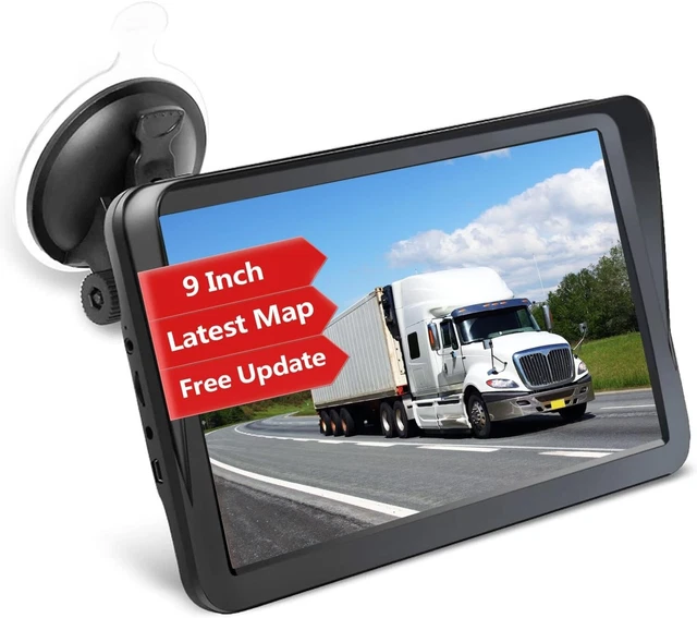 SAT NAV, 9& HGV, Motorhome, Caravan Satnav 2024 Europe UK Ireland Maps ...