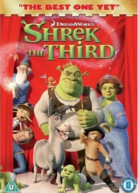 SHREK THE THIRD (Shrek 3) [DVD] (2007)Dvd/sleeve only no case £1.69 ...