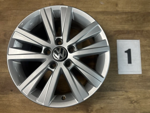 1X JANTE EN Aluminium Estrada VW Golf 5K0601025AJ Jante 6,5Jx16 ET50 ...