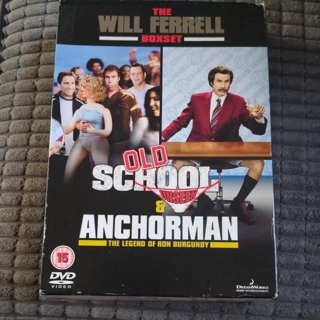 OLD SCHOOL / Anchor Man (Will Ferrell Box Set) (DVD, 2006) £2.28 ...