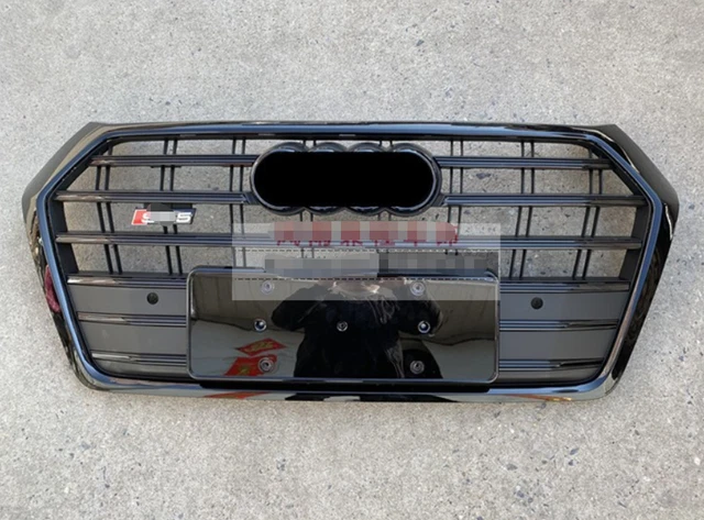 FOR AUDI Q5 SQ5 RSQ5 Front bumper black Grille Grill 2016 2017 2018 ...