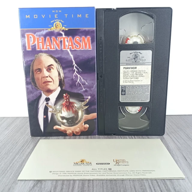 PHANTASM VHS MGM Movietime Horror Movie £7.38 - PicClick UK