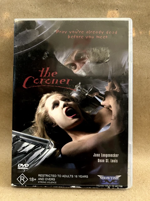 THE CORONER RARE Australian Showtime DVD 90s horror slasher $17.18 ...