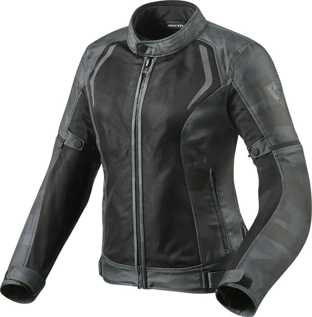 BLOUSON MOTO LADY Torque Noir Gris Rev' It Taille XL EUR 187,66 ...