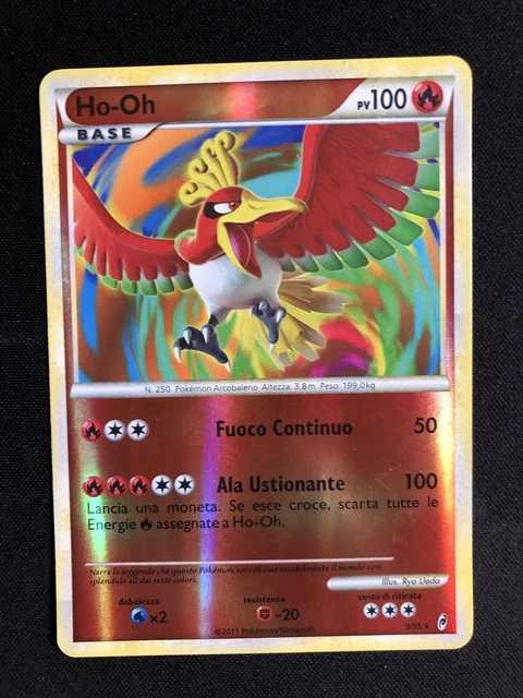 CARTA POKEMON HO-OH 9/95 Richiamo delle Leggende HOLO Reverse EUR 1,00 ...