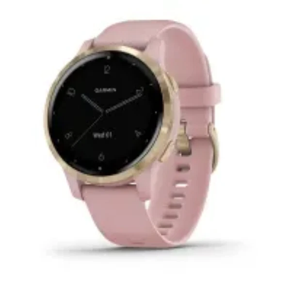 GARMIN VIVOACTIVE 4S Pink GPS Smartwatch with HRM *Excellent ...