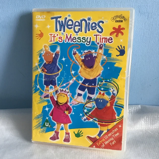 TWEENIES - IT'S Messy Time (DVD, 2002) CBeebies £9.99 - PicClick UK