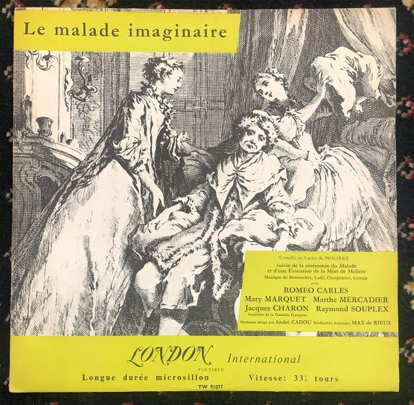 LE MALADE IMAGINAIRE, Moliere et Romeo Carles EUR 20,08 - PicClick FR