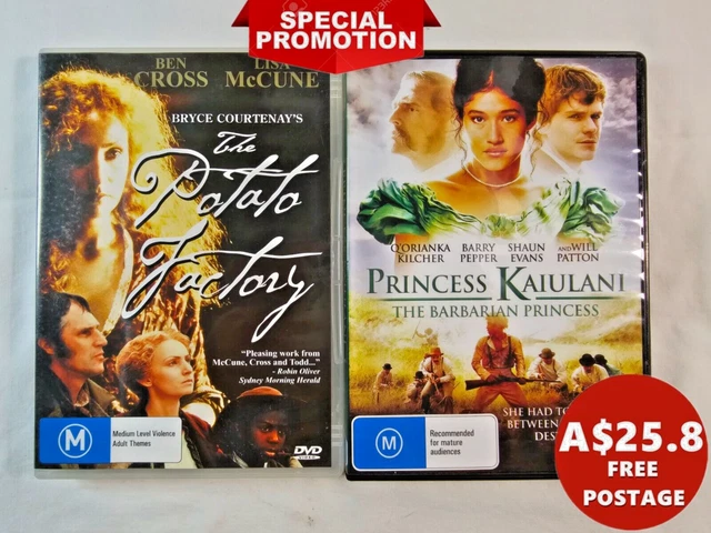 CLASSIC MOVIE BUNDLE-THE Potato Factory/Princess Kaiulani-Region 4 £16. ...