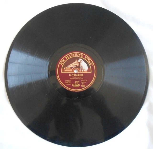 MAVIS BENNETT 12& 78 tr/min HMV C1338 La Villanelle / The Jewel Song ...