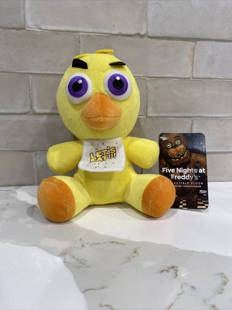FNAF FIVE NIGHTS at Freddys Chica 6 pouces peluche jaune poussin laisse ...