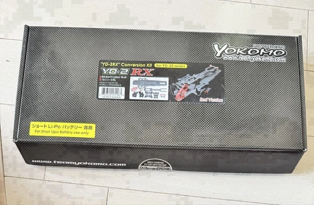 YOKOMO YD-2RX CONVERSION Kit Red Version Short Li-Po Drift Chassis ...