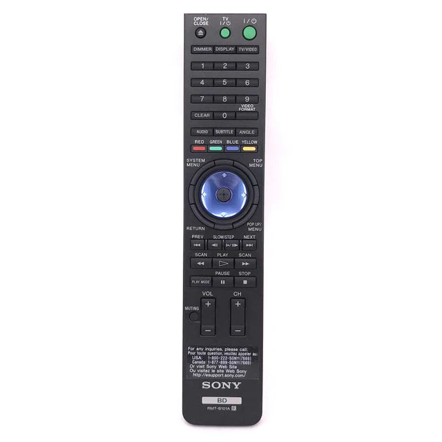 NUEVO ORIGINAL RMT-B101A Para Sony DVD BD Control Remoto BDPS1 BDPS301 ...