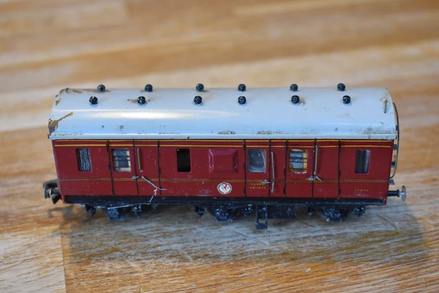 HANDBUILT RED CAR Carriage Coach - Vintage Model Railways £5.00 ...