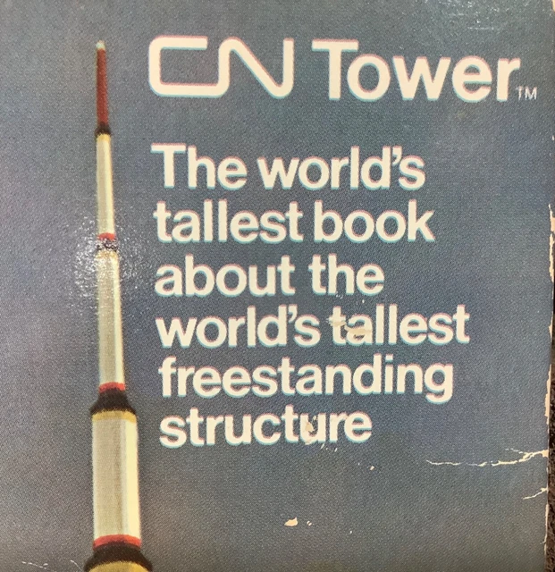 CN TOWER &THE Worlds Tallest Book on Worlds Tallest Freestanding ...