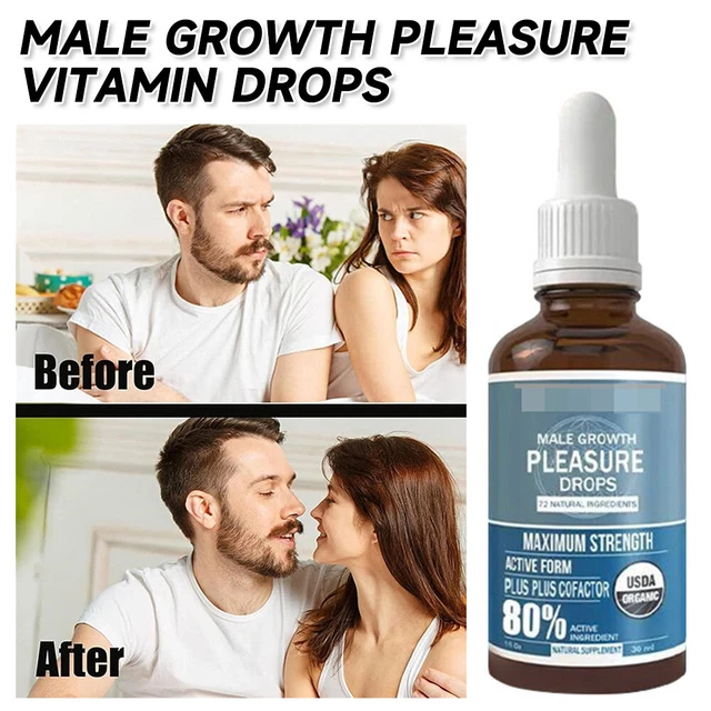 MEN'S GROWTH PLEASURE Vitamin Drop Vitality Oil Revitahepa Male Growth Nutrition £8.55 - PicClick UK