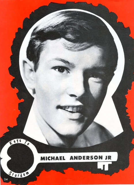 MICHAEL ANDERSON JR Frankie Avalon Magazine Photo Clipping 1 Page W9435 ...