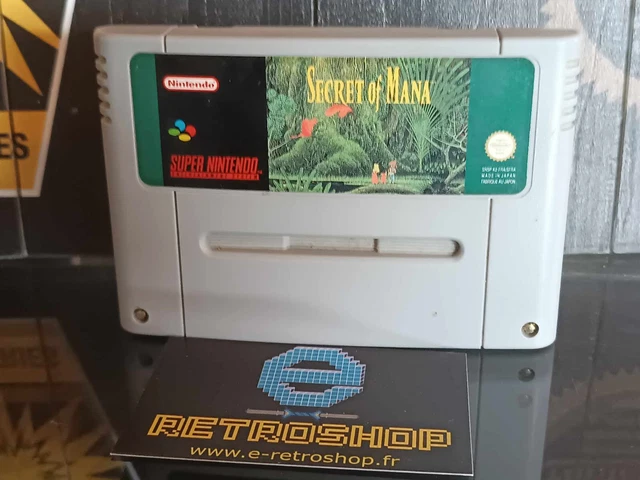 SECRET OF MANA Super nintendo SNES cartridge Cartouche Rétrogaming EUR ...