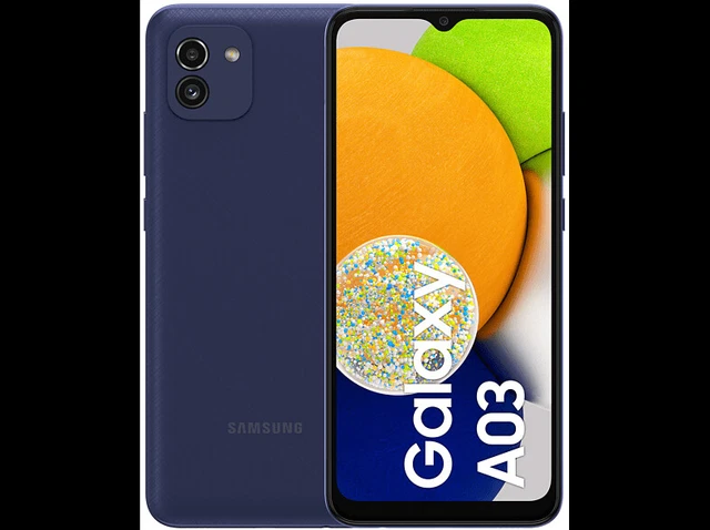 SAMSUNG GALAXY A03 Dual Sim Sm- A035F 128Gb Ram 4Gb Blu 48 Mpx Lcd 6,5 ...