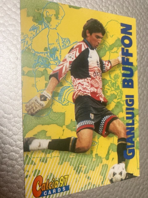 1996-97 CARTES PANINI Calcio 1997 #152 GIANLUIGI BUFFON Parme AC ITALIE ...