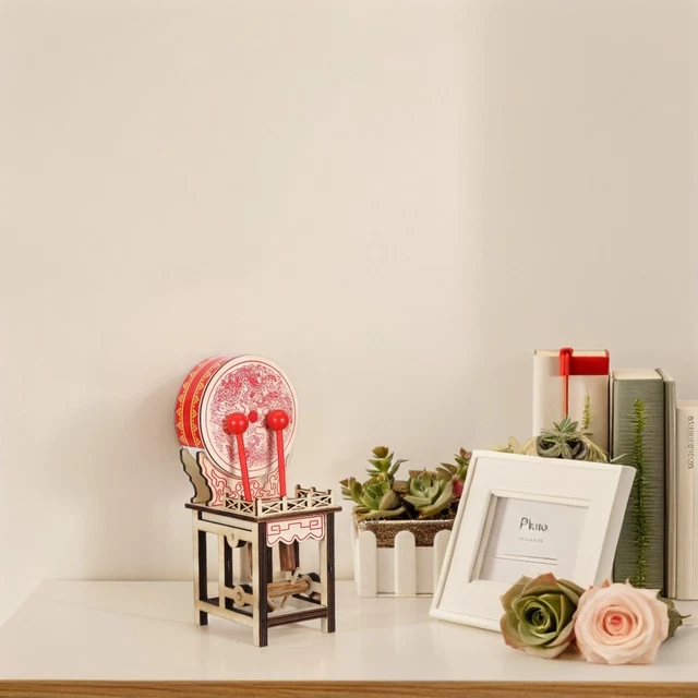 MINIATURE DRUM MODEL - Mini Musical Instrument Model Ornament Tiny ...