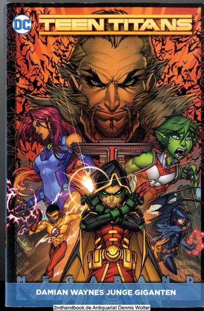 DAMIAN WAYNES GIOVANI giganti. Teen Titans Megaband 1 di Percy ...