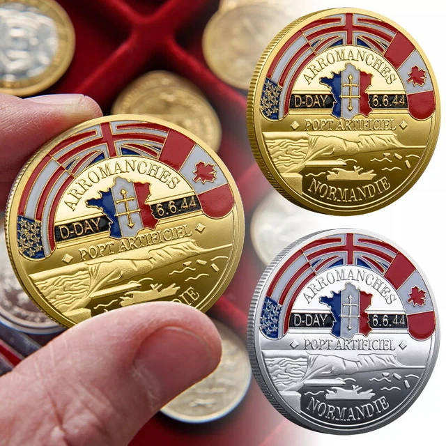 UK D DAY 80th Anniversary WWII 1944 Arromanches Normandy War Challenge ...