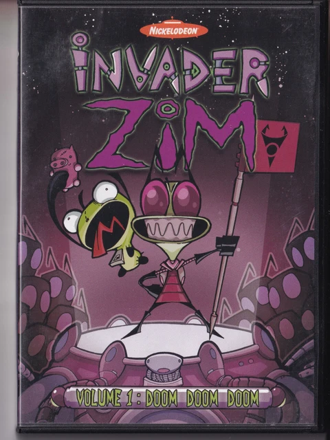 INVADER ZIM VOLUME 1: Doom Doom Doom (DVD 2004) Region 1 Animated ...