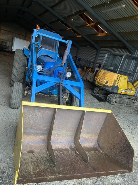 FORDSON DIESEL MAJOR Tractor Original With Loader £2,000.00 - PicClick UK