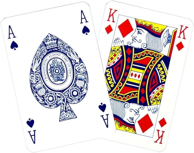 WADDINGTONS NUMBER 1 Union Jack Playing Card Game, play your favourite ...