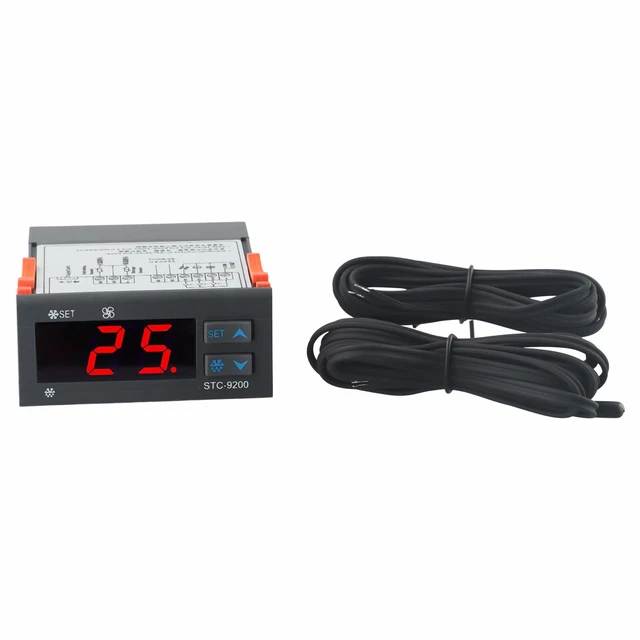 THERMOSTAT MICRO-ORDINATEUR POLYVALENT STC9200 pour stockage frigorifique et aqu EUR 42,53 ...