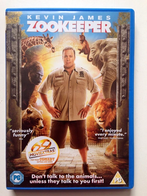 DVD - ZOOKEEPER - Kevin James, Adam Sandler, Sylvester Stallone, Cher ... DVD - ZOOKEEPER - Kevin James, Adam Sandler, Sylvester Stallone, Cher ...