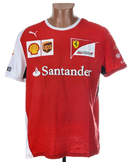 SCUDERIA FERRARI RACING Team Formula 1 F1 One Shirt Jersey Puma L ...
