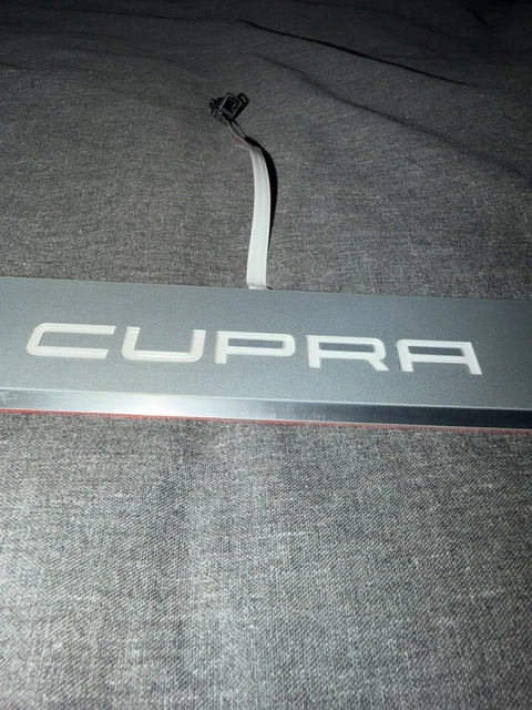 CUPRA FORMENTOR 2023-2026 Front Door Illuminated Entry sill 1 Kick ...