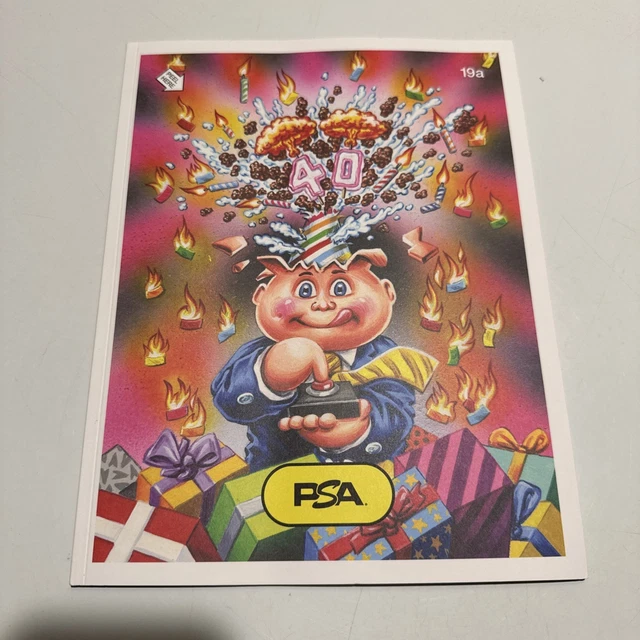 PSA MAGAZINE OCTOBER 2025 Vol 19 Garbage Pail Kids Adam Bomb 40th ...