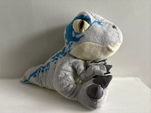 Jurassic World Camp Cretaceous Blue Raptor Dinosaur 10 Posh Paws Soft