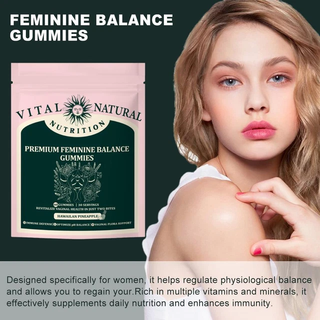 VITAL SOURCE FEMININE Balance Gummies,Support Women's Health & Wellness ...